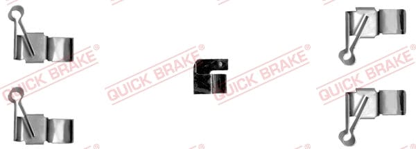 Accessory Kit Brake Pads FDB1854 ATE519 D3522 Left Cam Rhino Cmc Amand