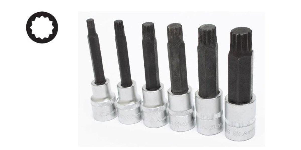 1/2 Dr X M12 Spline Bit Socket-100Mm AMPRO T33184 tools at Modern Auto ...