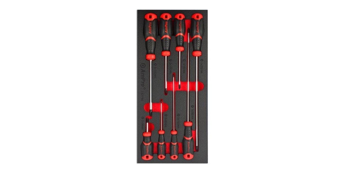 8Pc Power Grip Screwdriver Set (Phillips) Ft AMPRO T32785 tools at ...