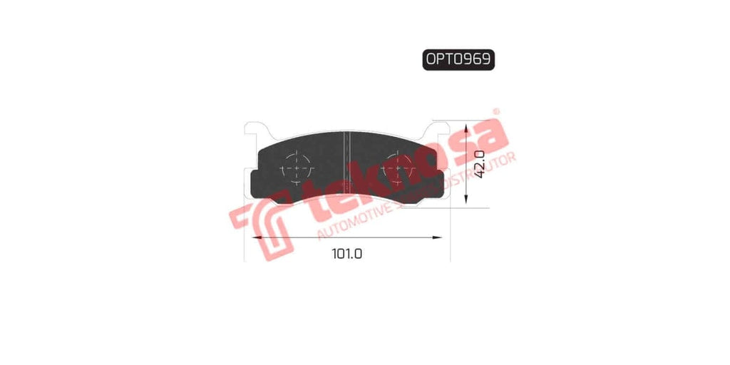 Brake Pad Ford Laser Tracer 91 98 R R240