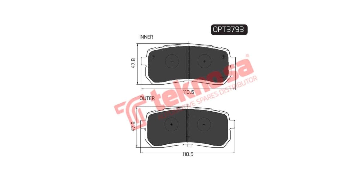 Brake Pad Hyundai H1 10 R R460